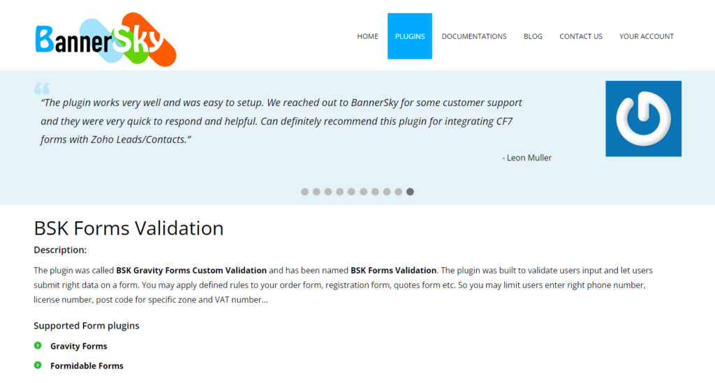 BSK Forms Validation Proのインストール - CMS labo
